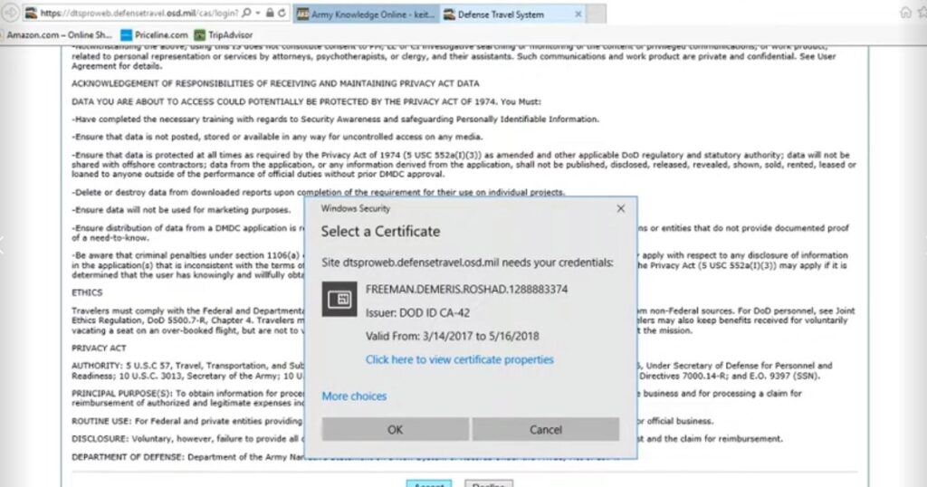 DTS Login - Defense Travel System - DTS Army Mil Login